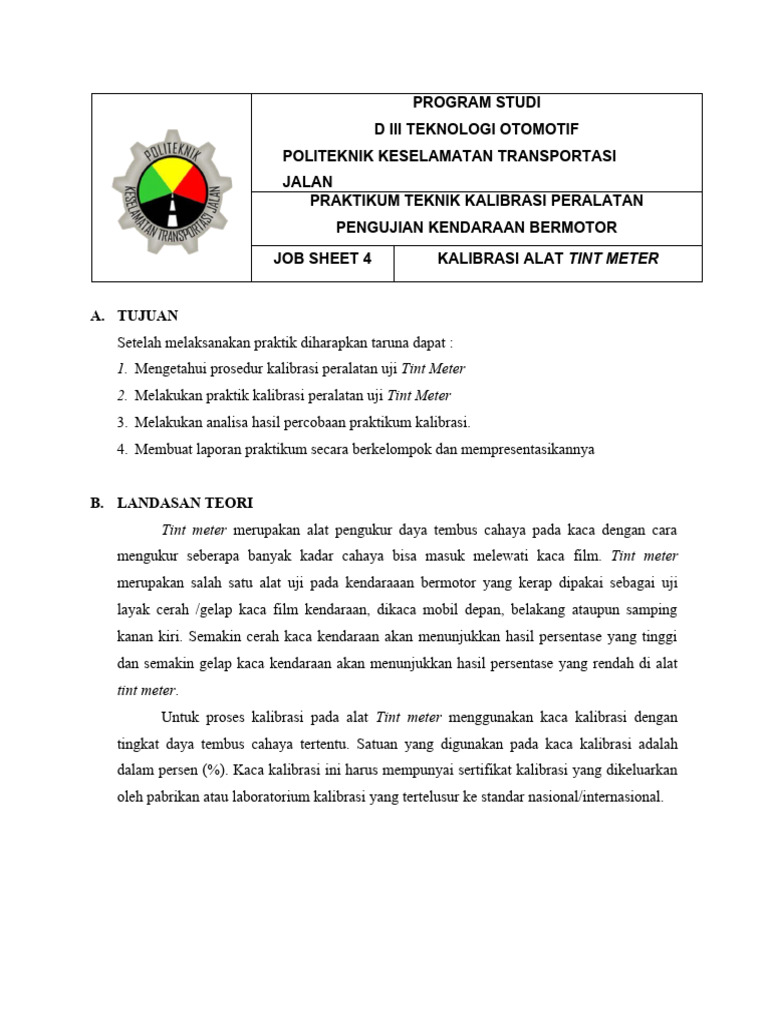 Laporan Tint Testa - Kelompok 1 | PDF