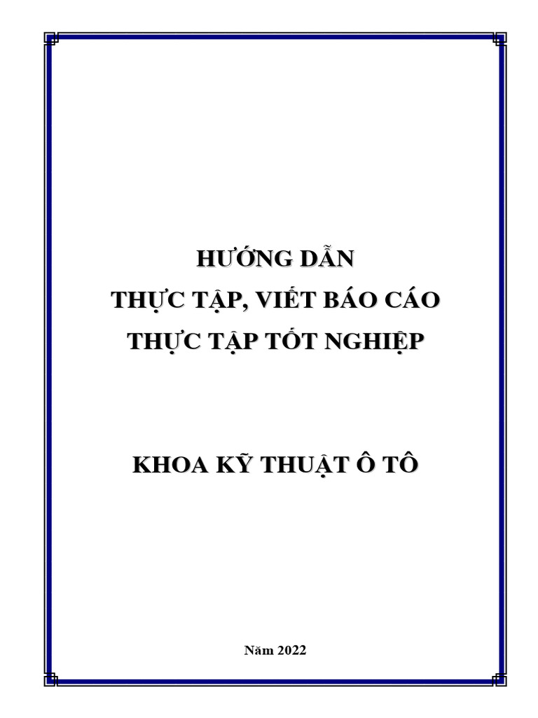 01-Huong Dan Viet BC TTTN | PDF