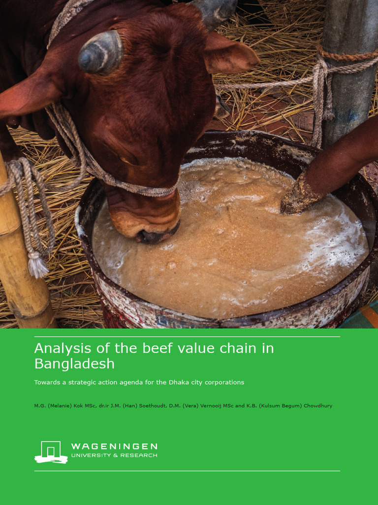 Analysis of The Beef Value Chain in Bangladesh To-Wageningen University ...