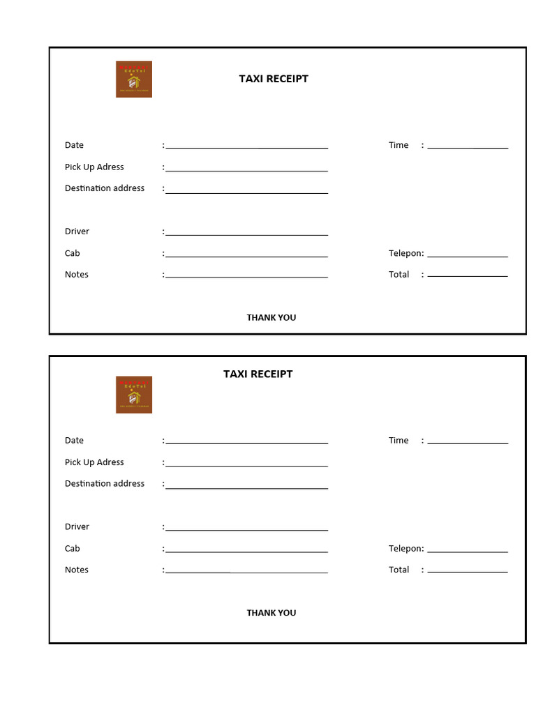Taxi Receipt | PDF