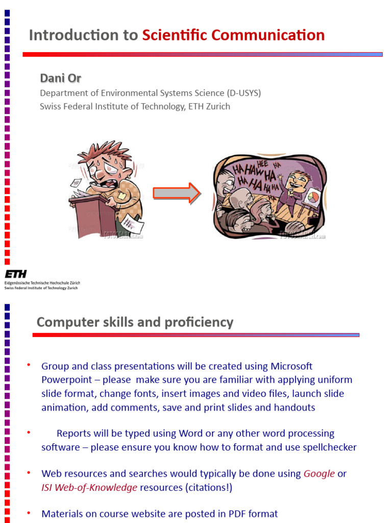 Introduction Scientific Communication | PDF