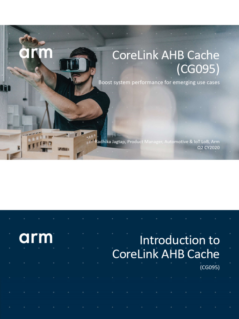 Arm AHB Cache Deep-Dive | PDF | Cpu Cache | Cache (Computing)