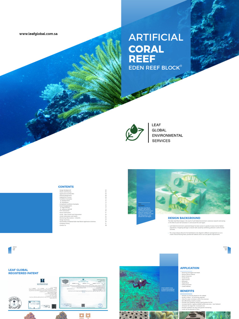 Leaf Global CORAL REEF - Brochure | PDF