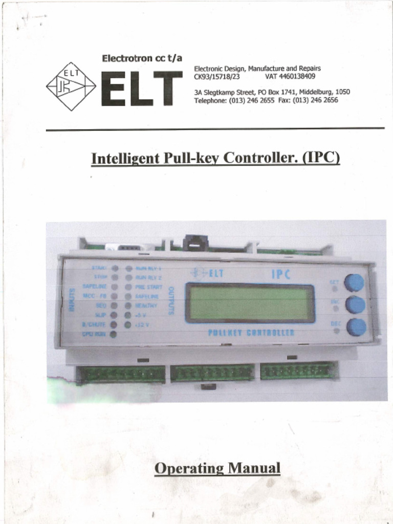 Intelligent Pullkey Controller | PDF
