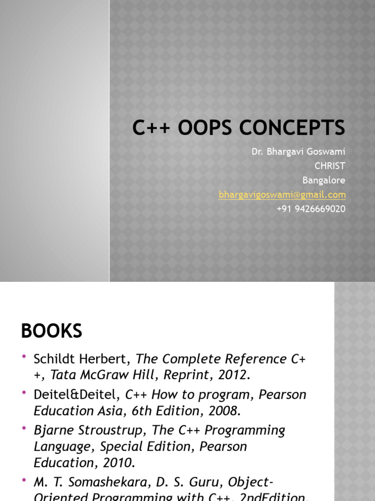 2 Oops Concepts | PDF