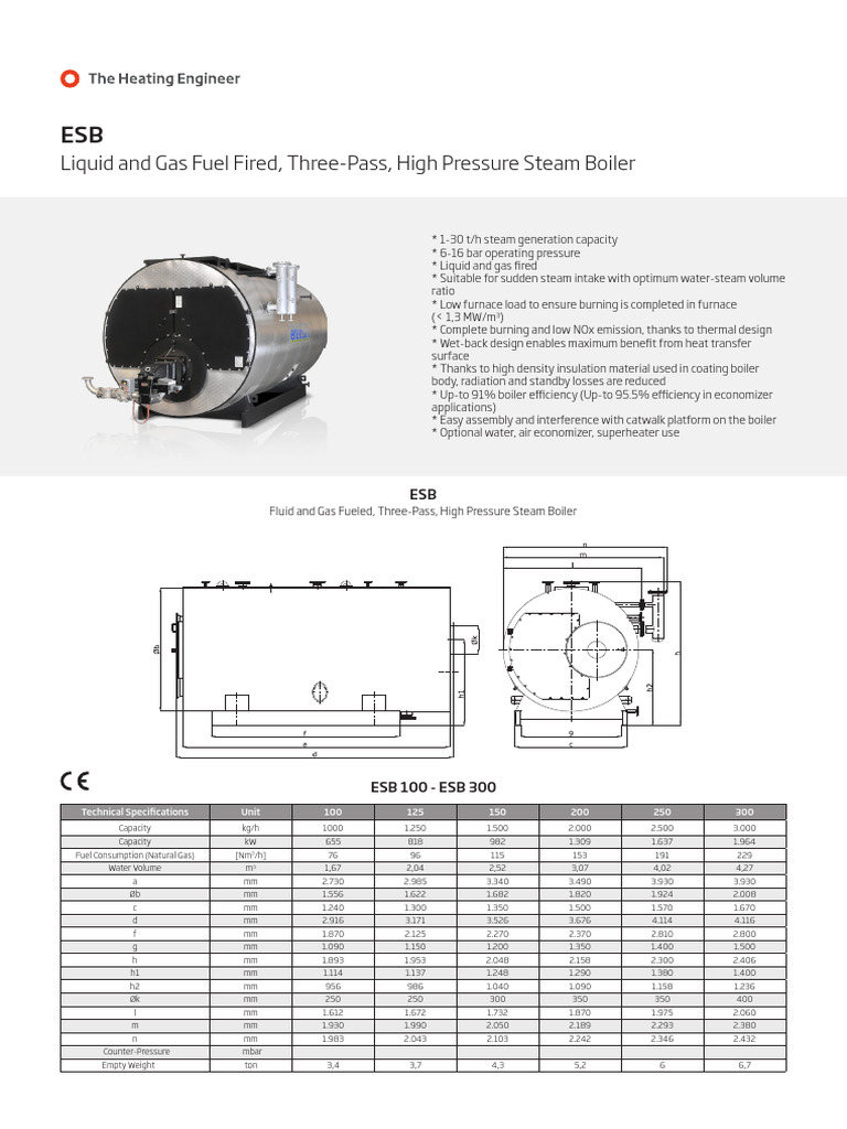 Esb 1 | PDF | Steam | Boiler