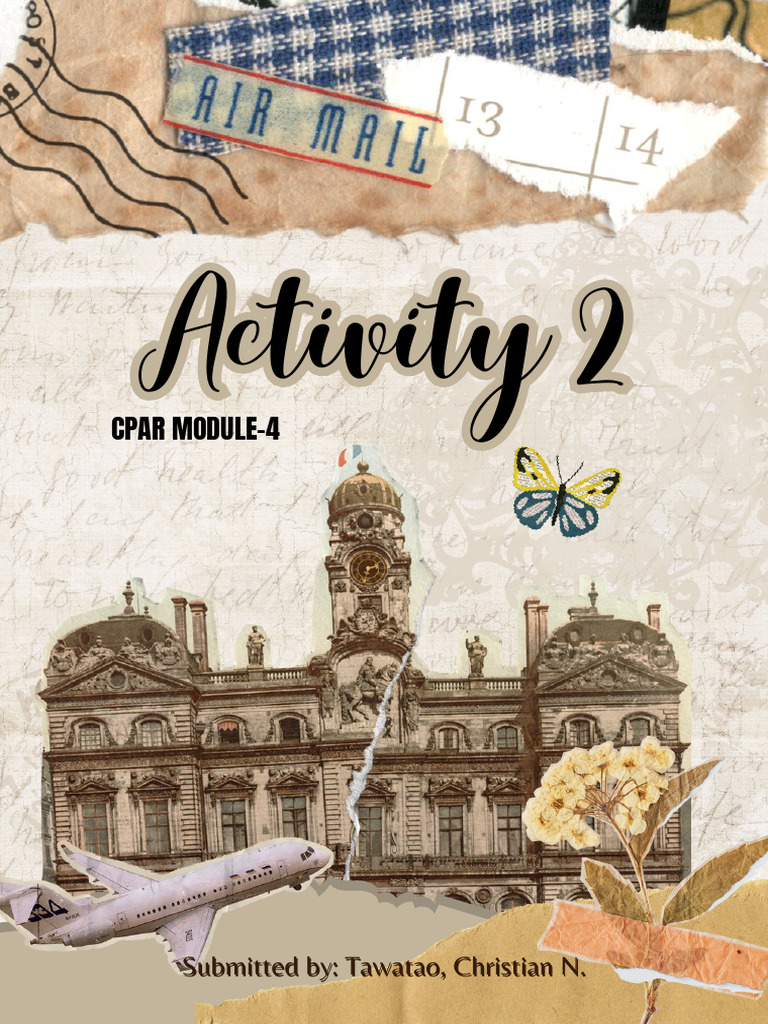 Tawatao, Christian N. CPAR MODULE-4 Activity2 | PDF | Paintings | Realism (Arts)