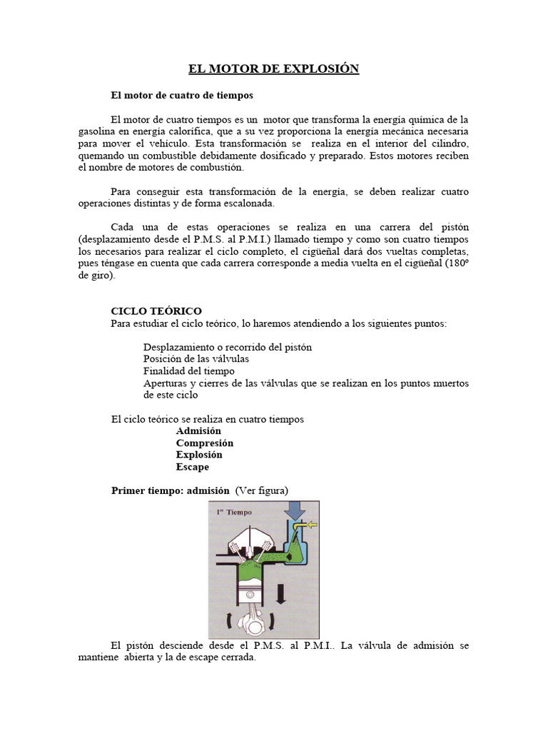 El Motor de Explosión | PDF