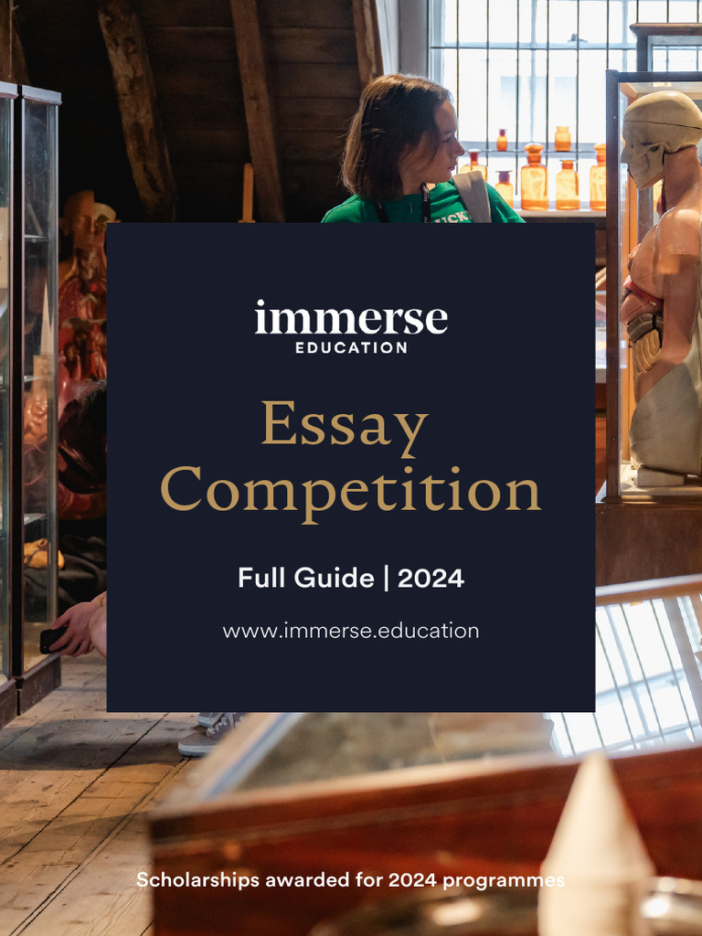 Essay Competition 2024 Guide R2 | PDF
