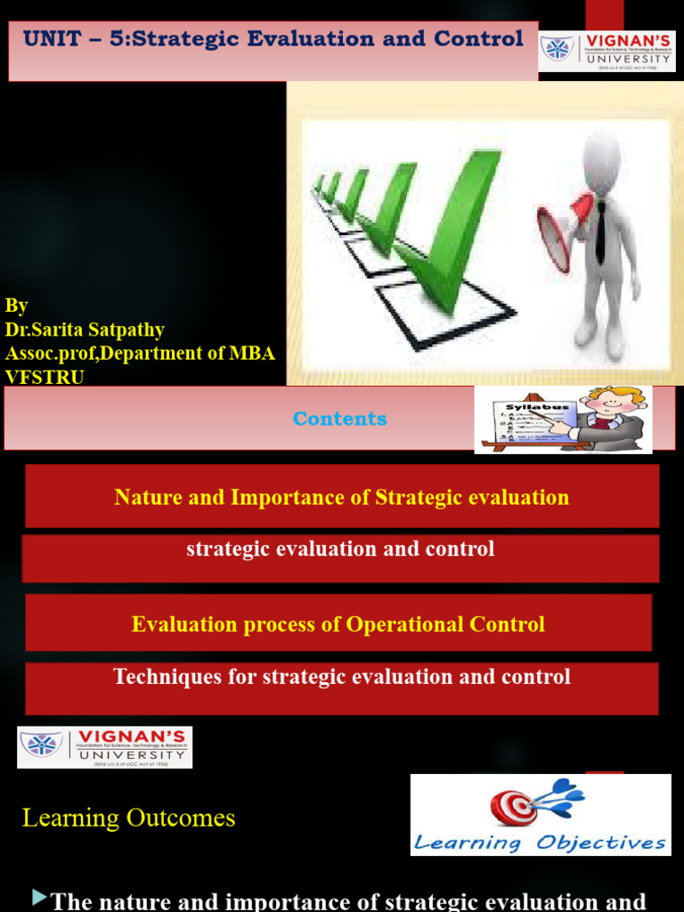 Strategic Evaluation for MBAs | PDF | Evaluation | Qualitative Research