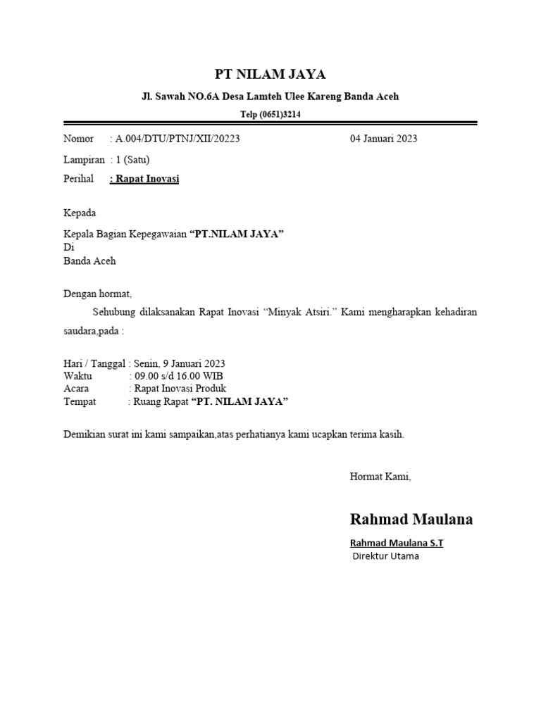 Surat Semi Block Style | PDF