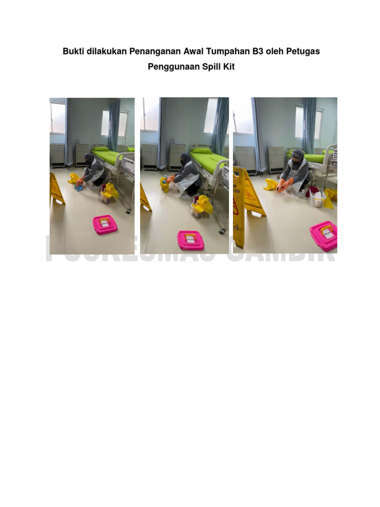 Penanganan Tumpahan B3 dengan Spill Kit | PDF