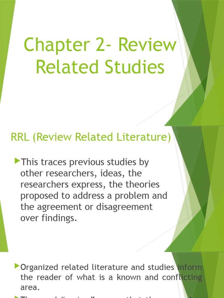 Chapter 2 Review Related Studies | PDF