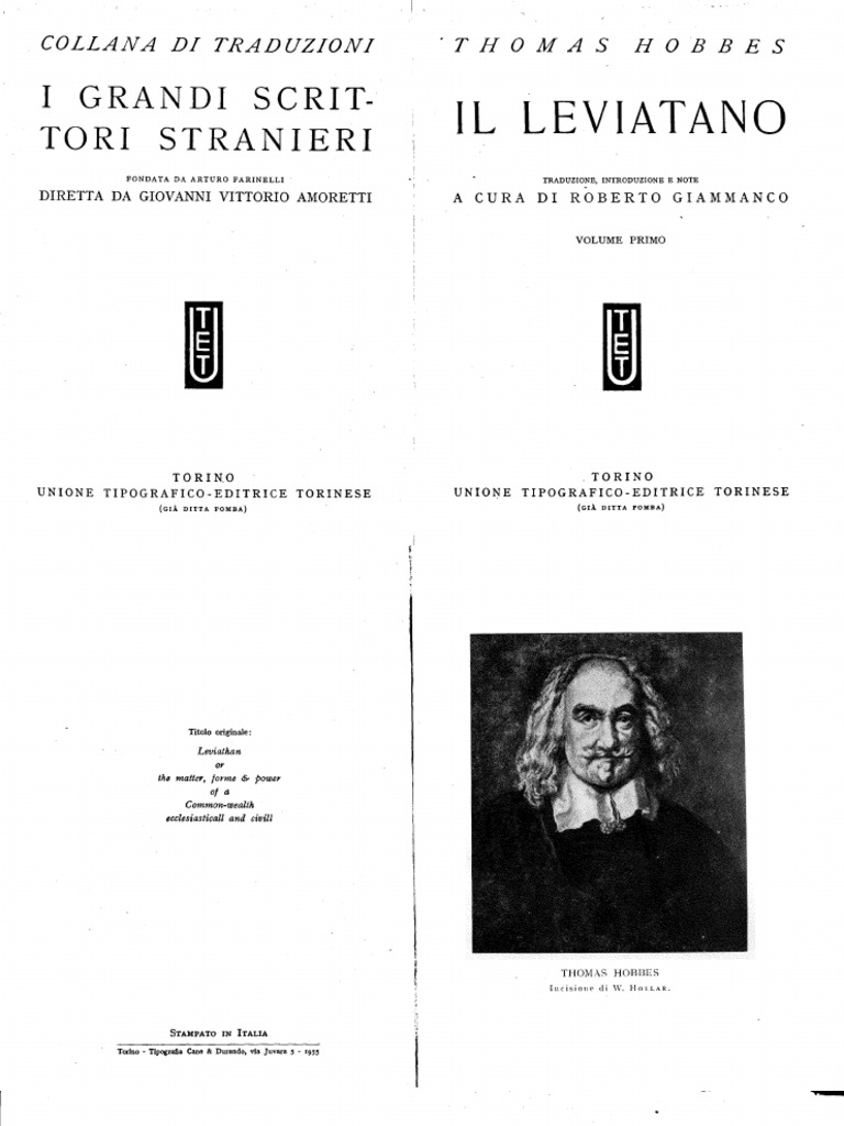 Hobbes TH Leviatano | PDF
