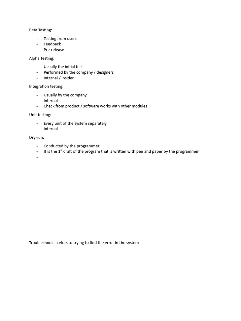 Beta Testing Overview: Chapter 100 | PDF