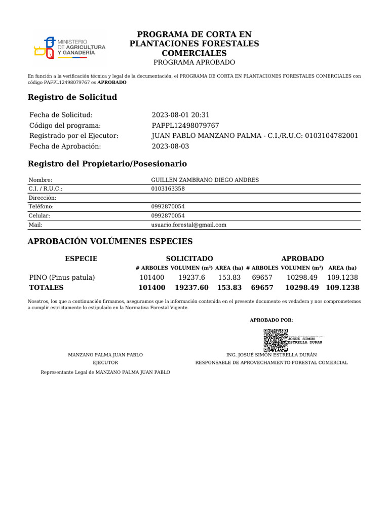 PROGRAMA APROBADO GUILLEN ZAMBRANO DIEGO ANDRÉS-signed - 082425 | PDF