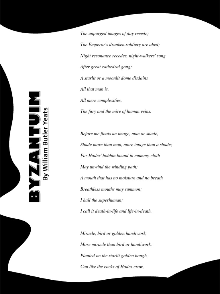 BYZAN 1 - BYZAN 2 - Merged | PDF | Poetry