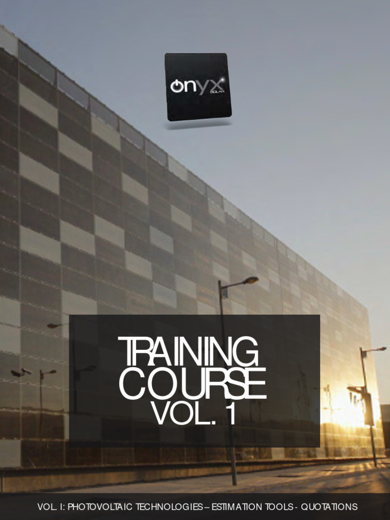 Training Course VOL1 | PDF