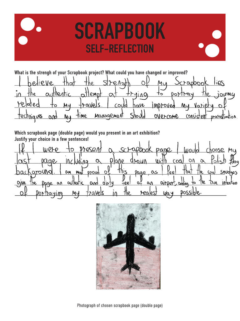Scrapbook Reflection and Presentation | PDF | Home & Garden | Computers
