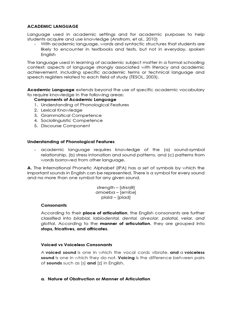 Lesson 1 Notes | PDF | Stress (Linguistics) | English Language Lesson 1 Notes | PDF | Stress (Linguistics) | English Language