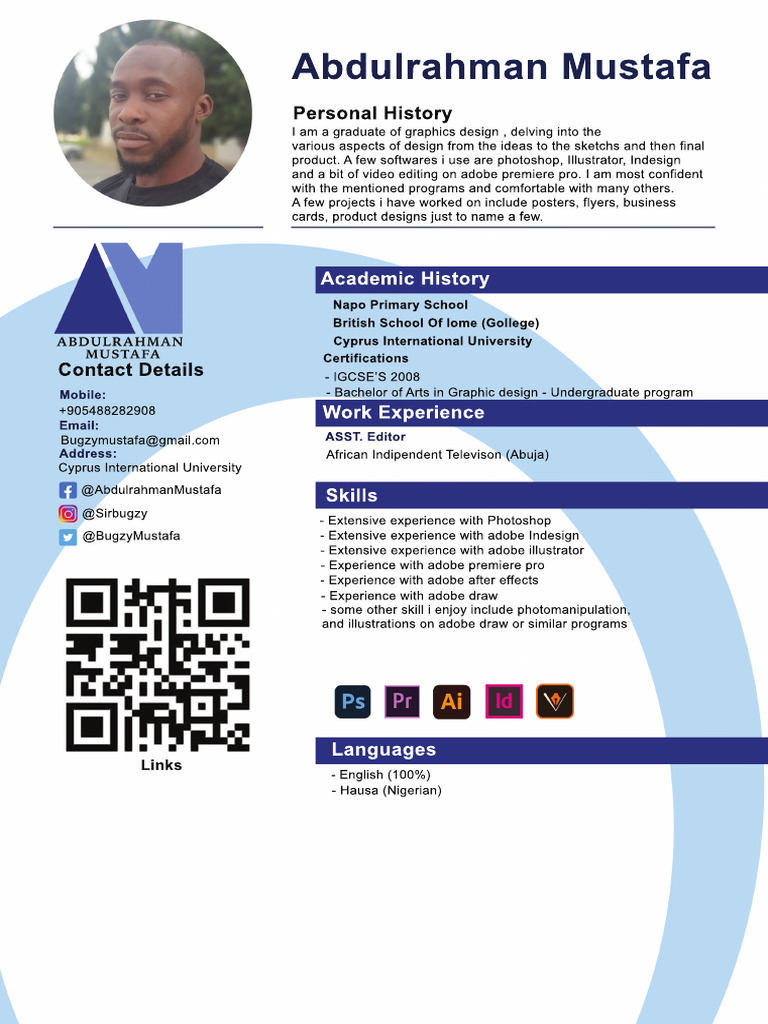 Abdulrahman Mustafa CV | PDF
