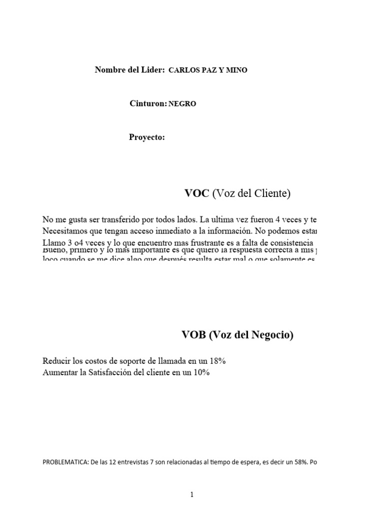 VOC y VOB | PDF