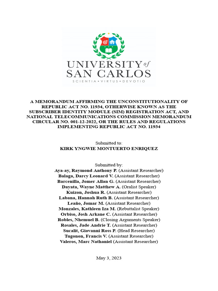 Affirmative Side Memorandum | PDF | Politics | Social Science