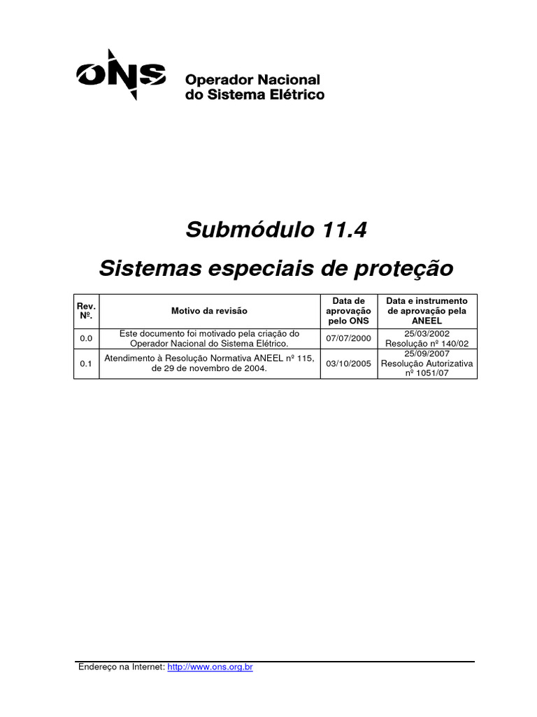 ProcedimentosDeRede - Módulo 11 - Submódulo 11.4 - Submódulo 11.4 - Rev - 0.1 | PDF | Rede de ...