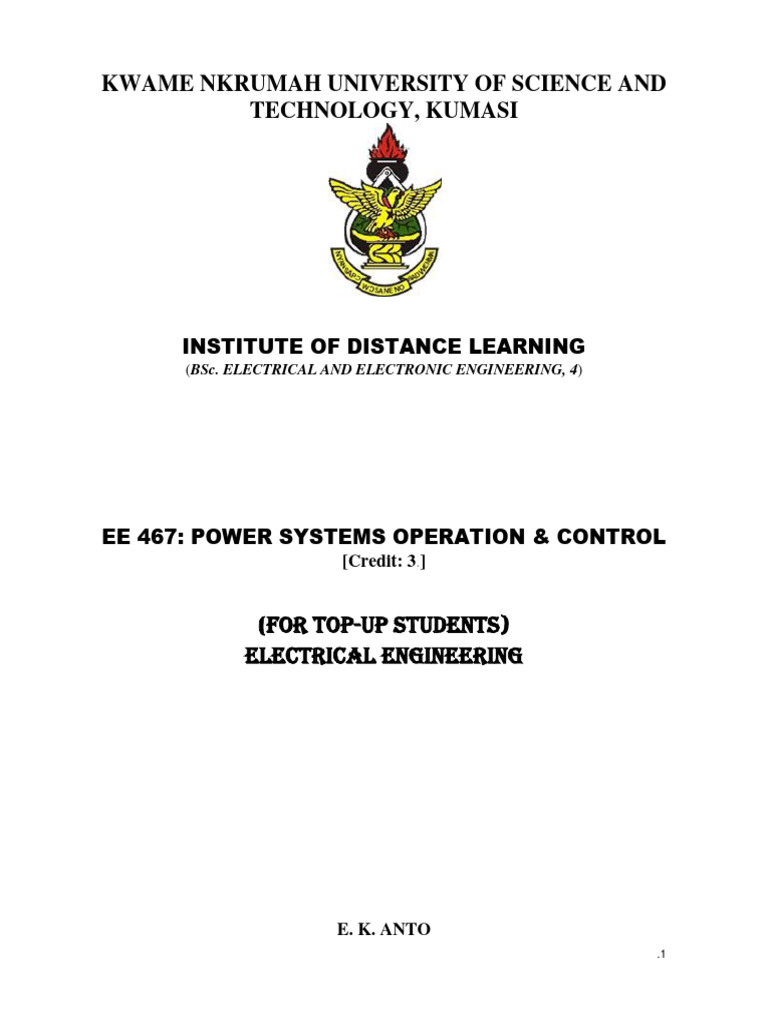 Ee 467 Idl Lecture Notes | PDF