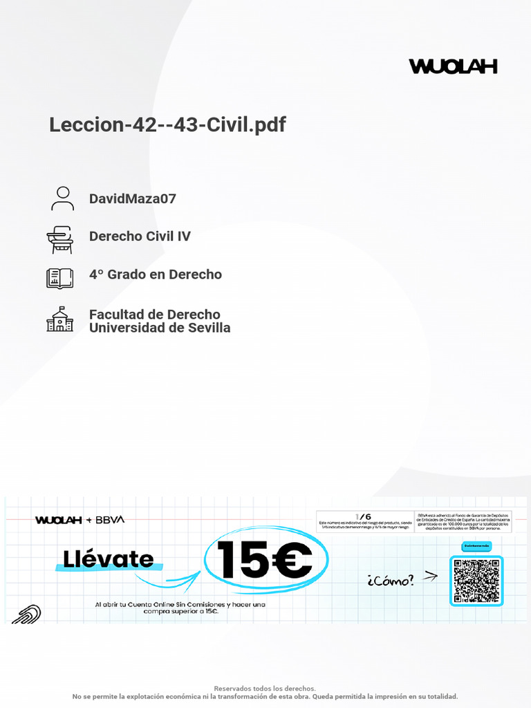 Wuolah Free Leccion 42 43 Civil | PDF