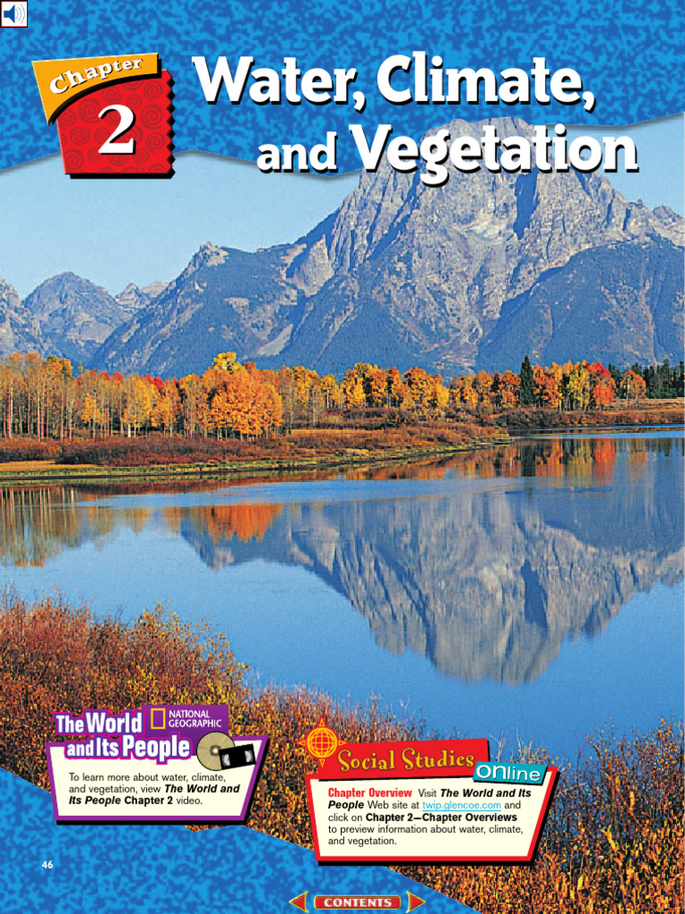 Chapter 02-Water Climate and Vegetation | PDF