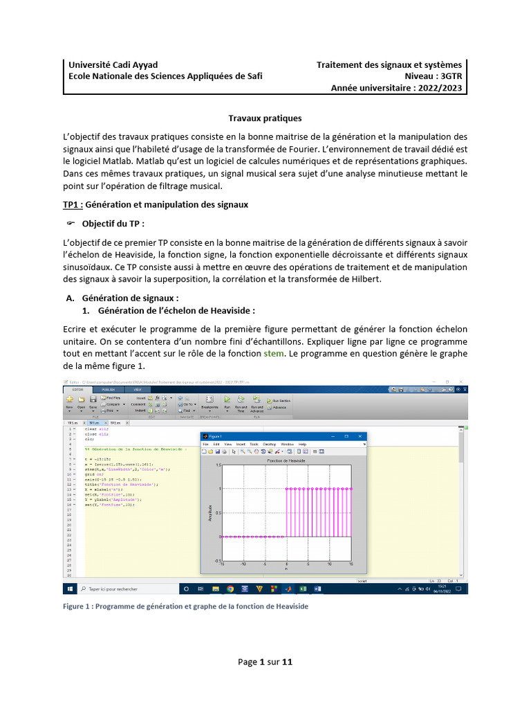 Polycopié Du TP 32 | PDF