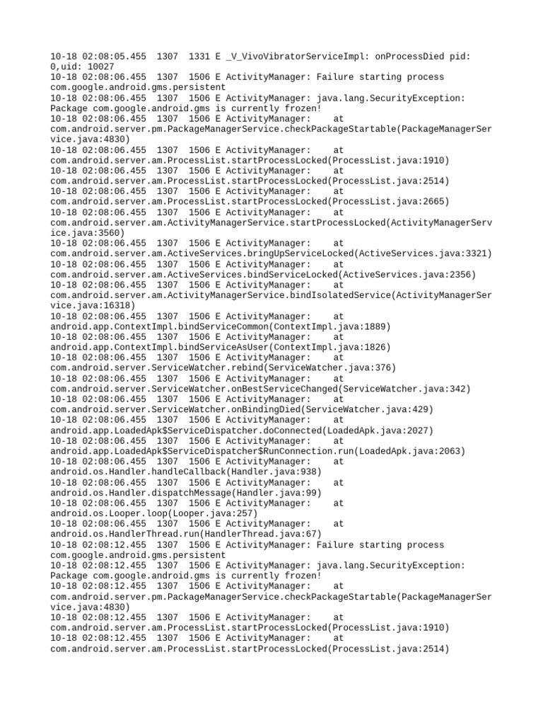 Log | PDF | Java (Programming Language) | Software