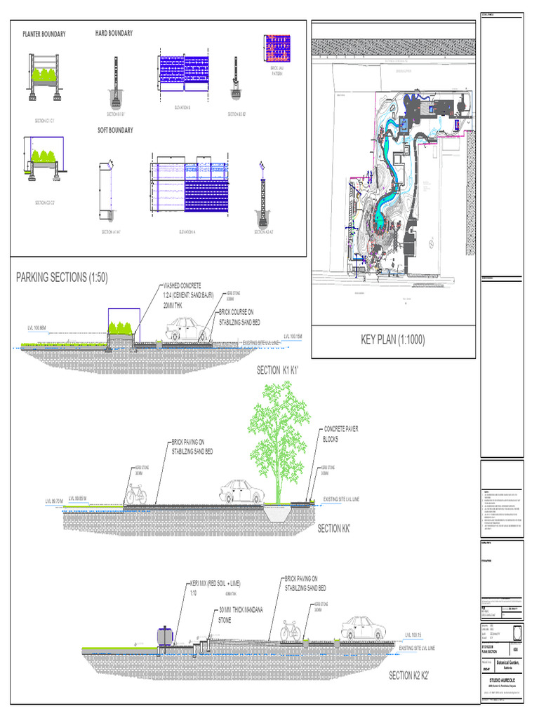 Parking Sections-A0 Landscape | PDF
