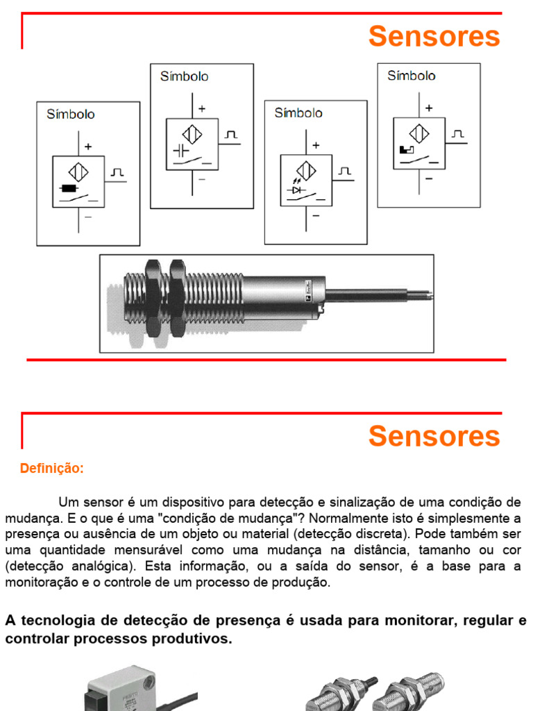 Apresentacao Sensores1 | PDF
