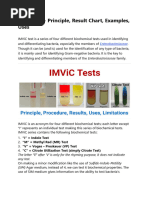 Biochemical Tests for Pseudomonas aeruginosa | PDF | Pseudomonas ...