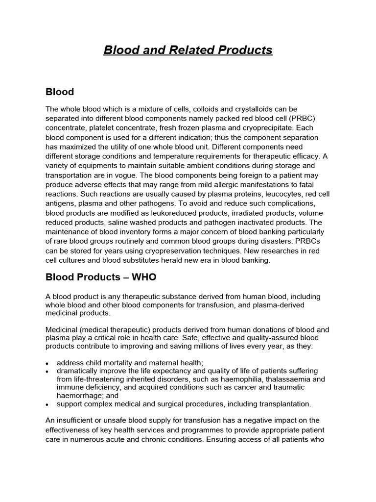 blood-products-1-j-pdf-blood-transfusion-blood-donation