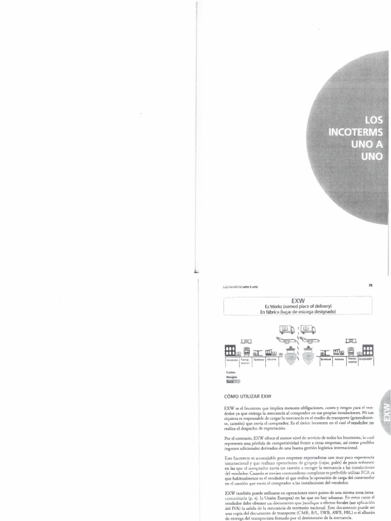 Incoterms Exw Fca Fas Fob | PDF