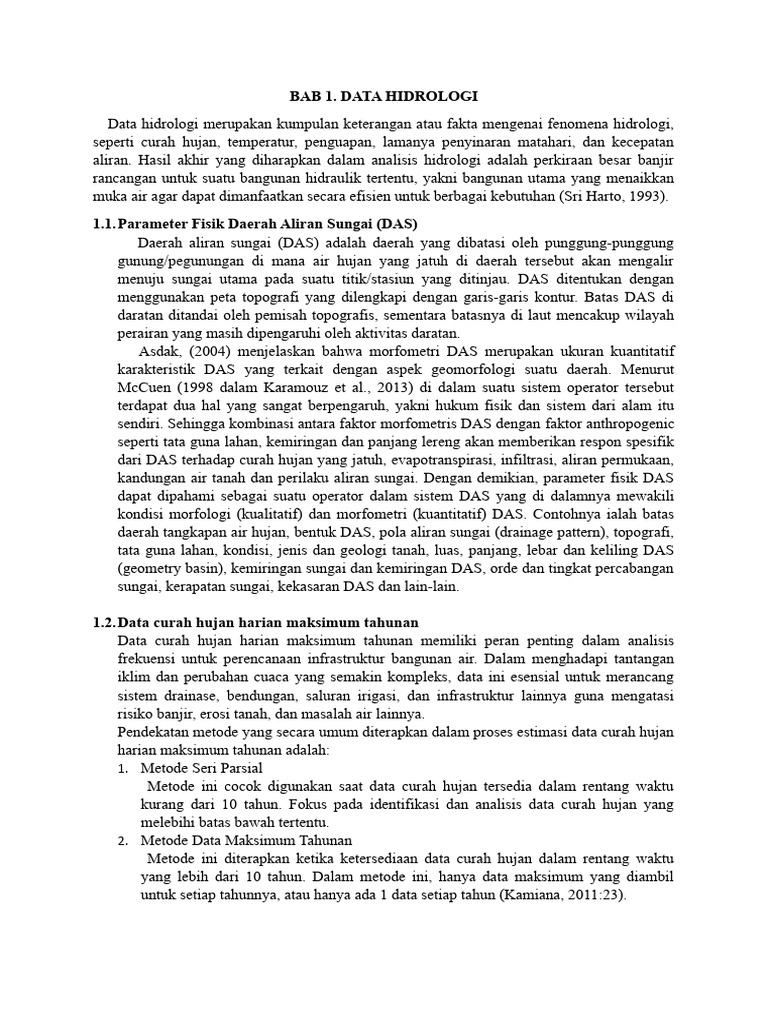 BAB 1 Hidro | PDF