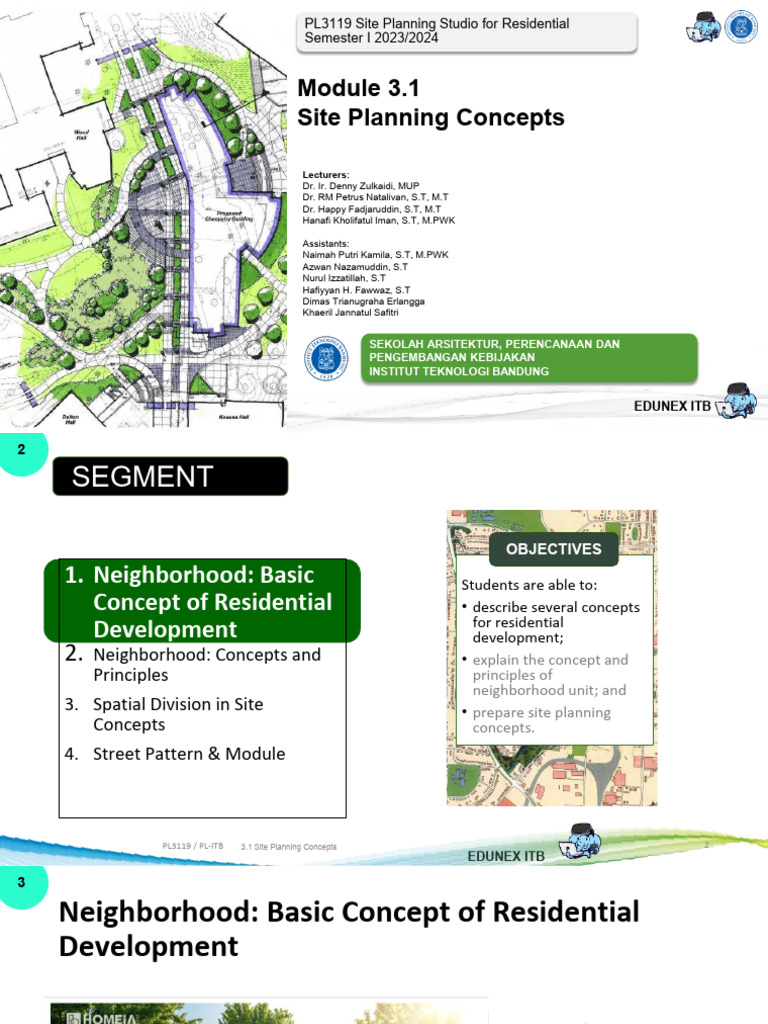 Modul6 1site Planning Concepts - 23 1 | PDF
