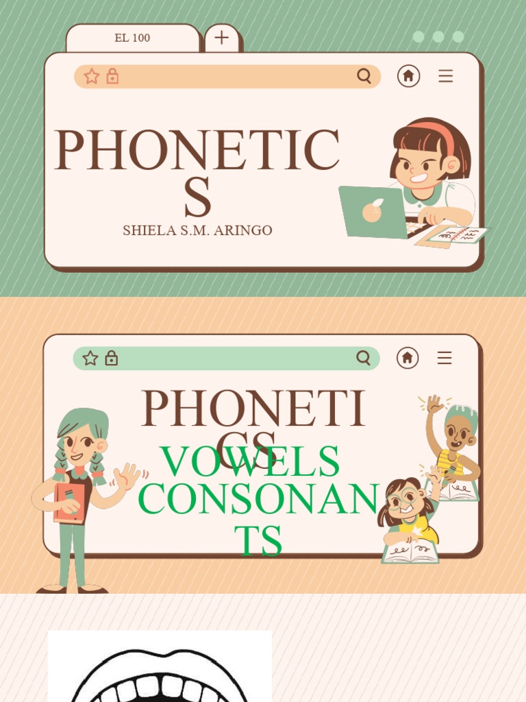 El 100 Phonetics | PDF | Phonetics | Phoneme