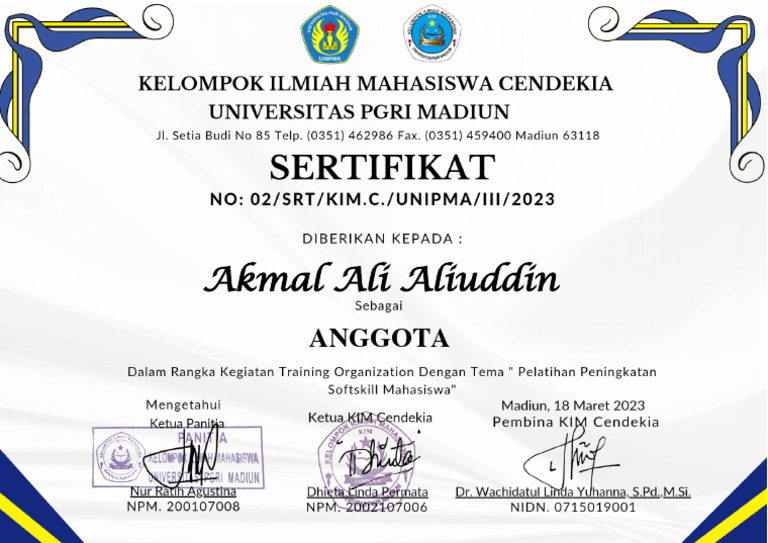 Akmal Ali Aliuddin | PDF