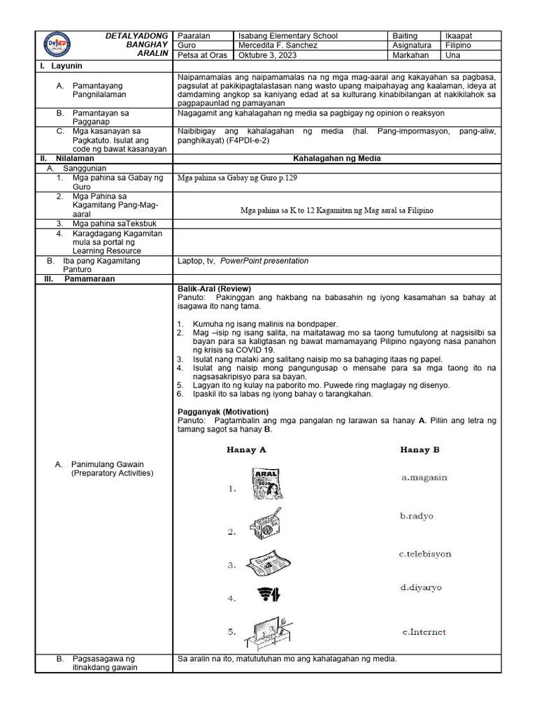 FIL DLP DAY 2 oct 3 | PDF