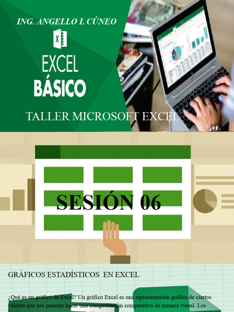 CURSO EXCEL BASICO G-1 - Sesión 06 | PDF