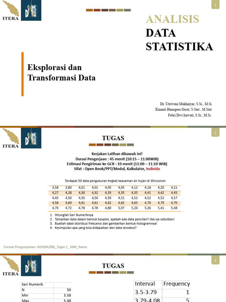 P2new - Eksplorasi Dan Transformasi Data | PDF
