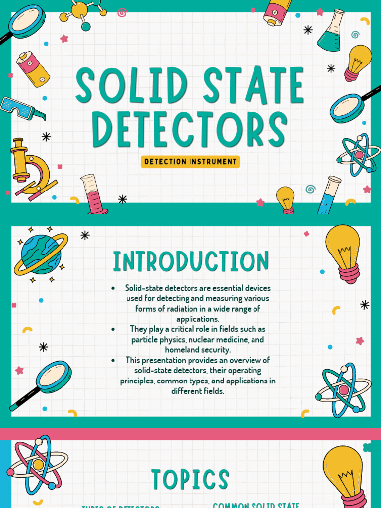 Daligdig, Cris John S. - Solid State Detectors | PDF