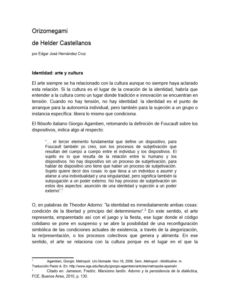 Orizome | PDF | Ciencias sociales | Historia