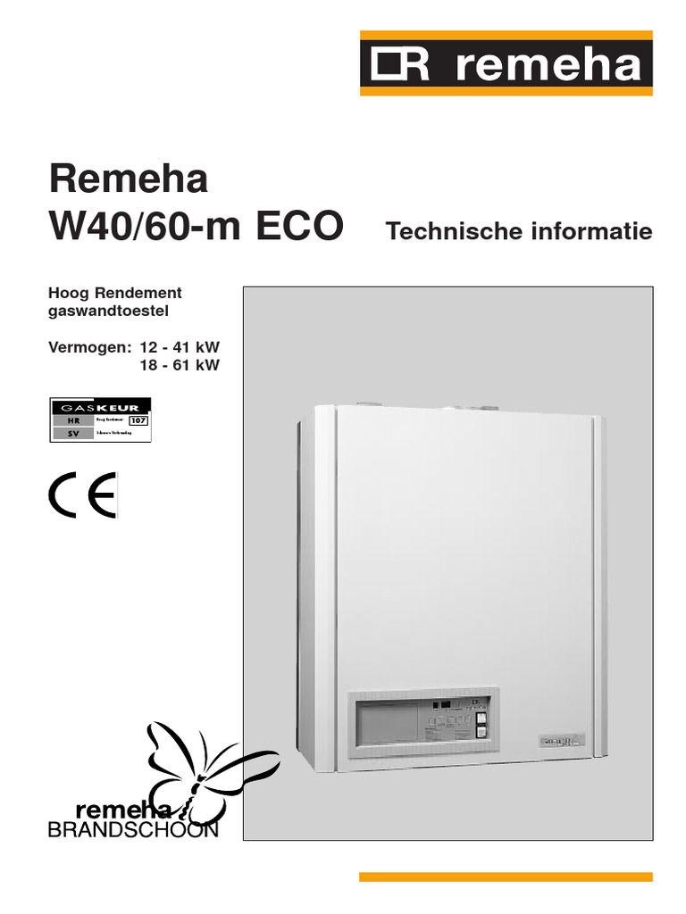 Remeha W60-m ECO | PDF