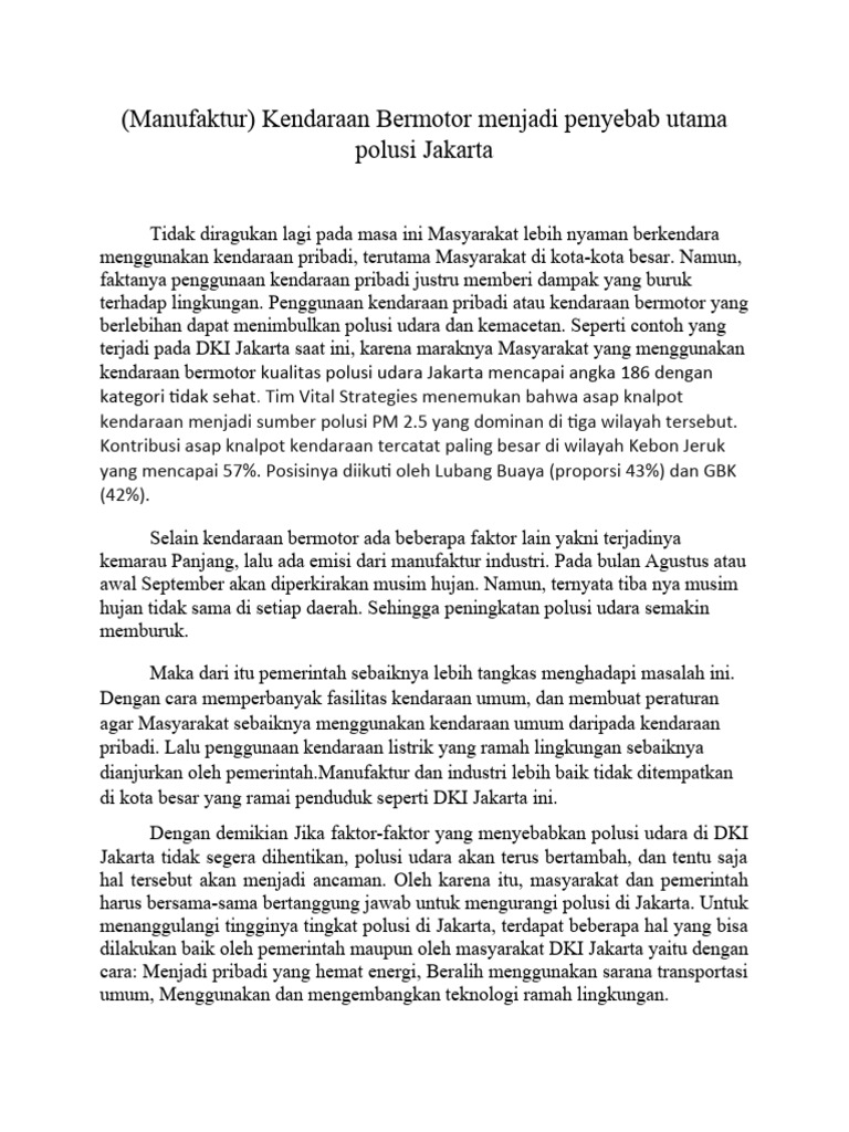 Bindo Teks Argumentasi | PDF