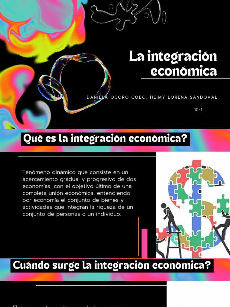 La Integración Económica | PDF | Finanzas y dinero | Política